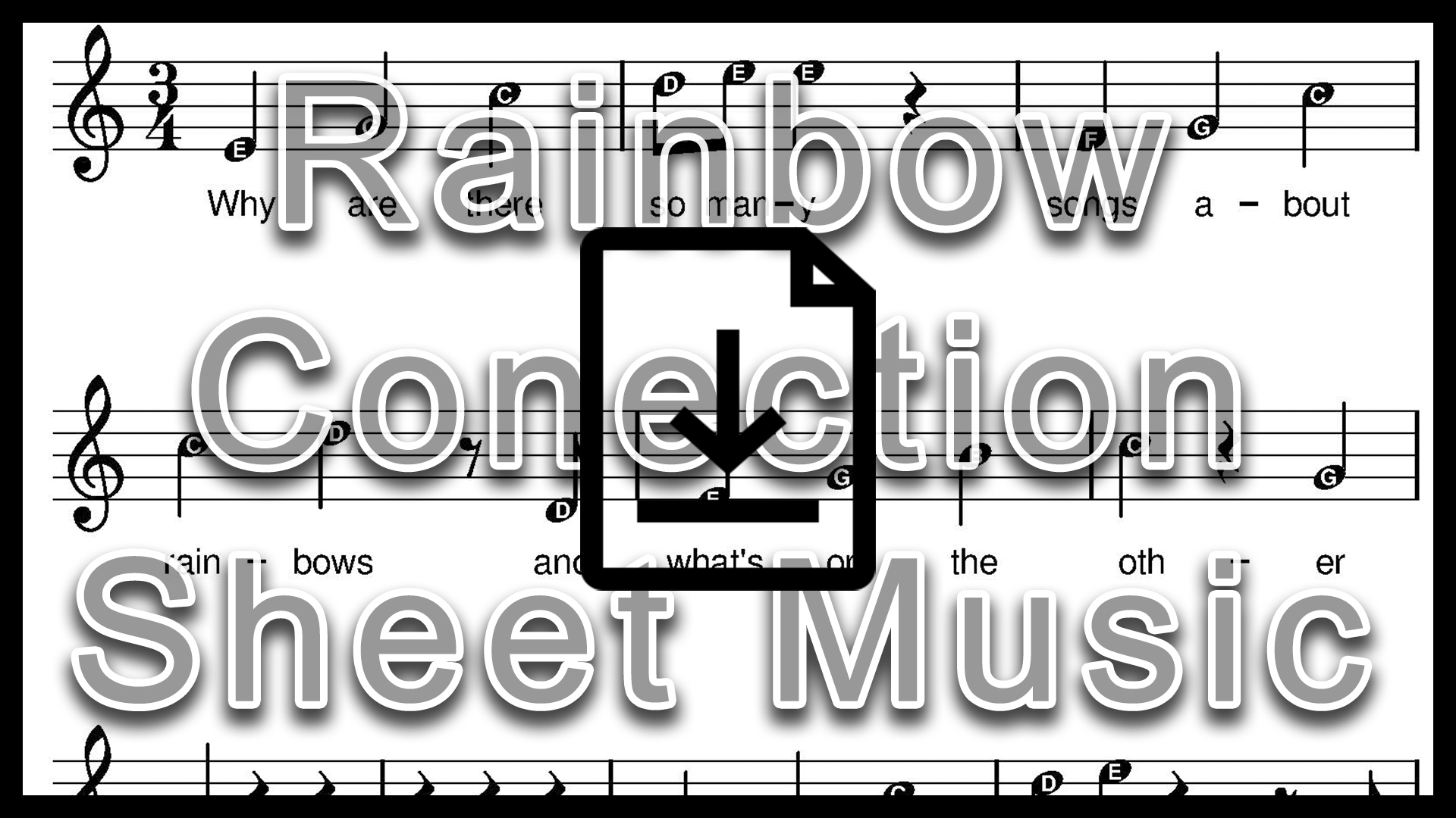 Rainbow Connection: A Family Music Sing & Play Along - STUDIO CLINE